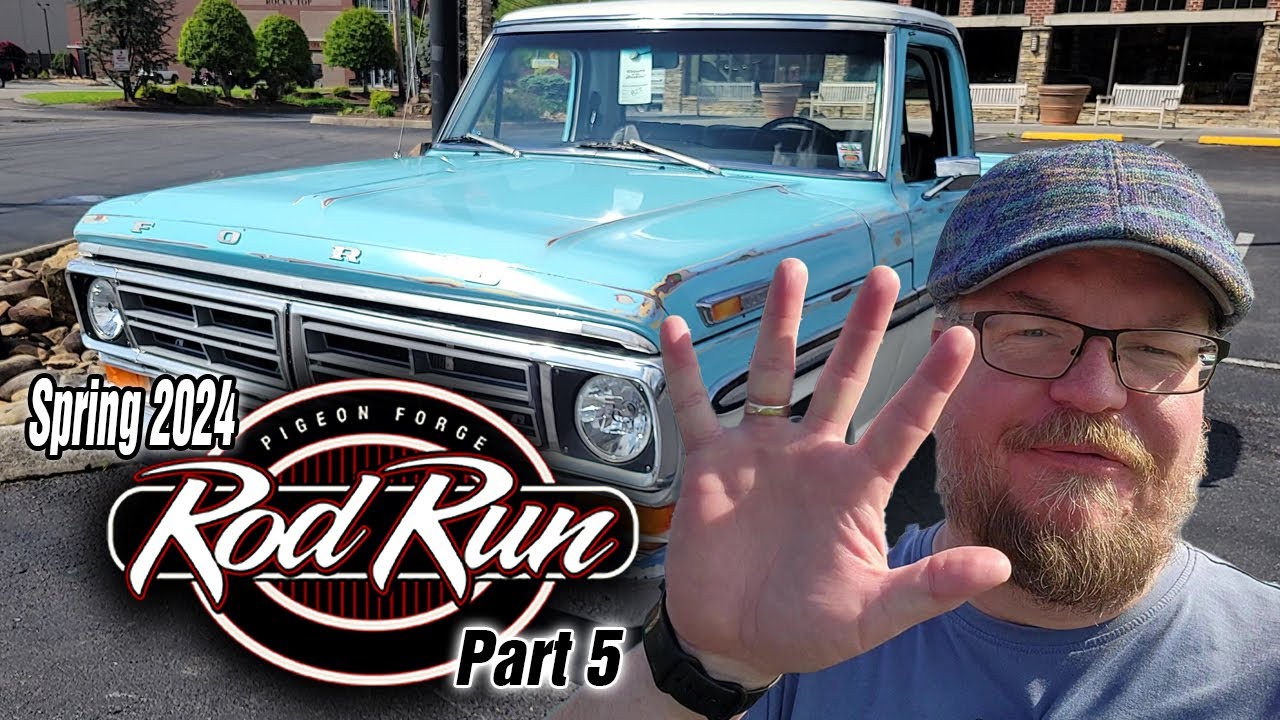 Rod Run Spring 2024 Part 5 Pigeon Forge Tennessee - YouTube