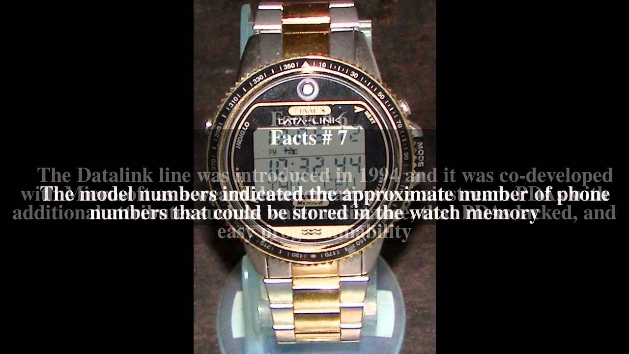 Timex Datalink Top # 10 Facts - YouTube