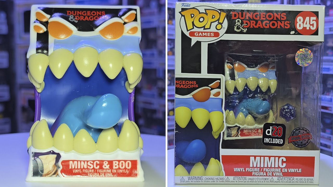 MIMIC 845 | UNBOXING FUNKO POP DUNGEONS & DRAGONS - YouTube