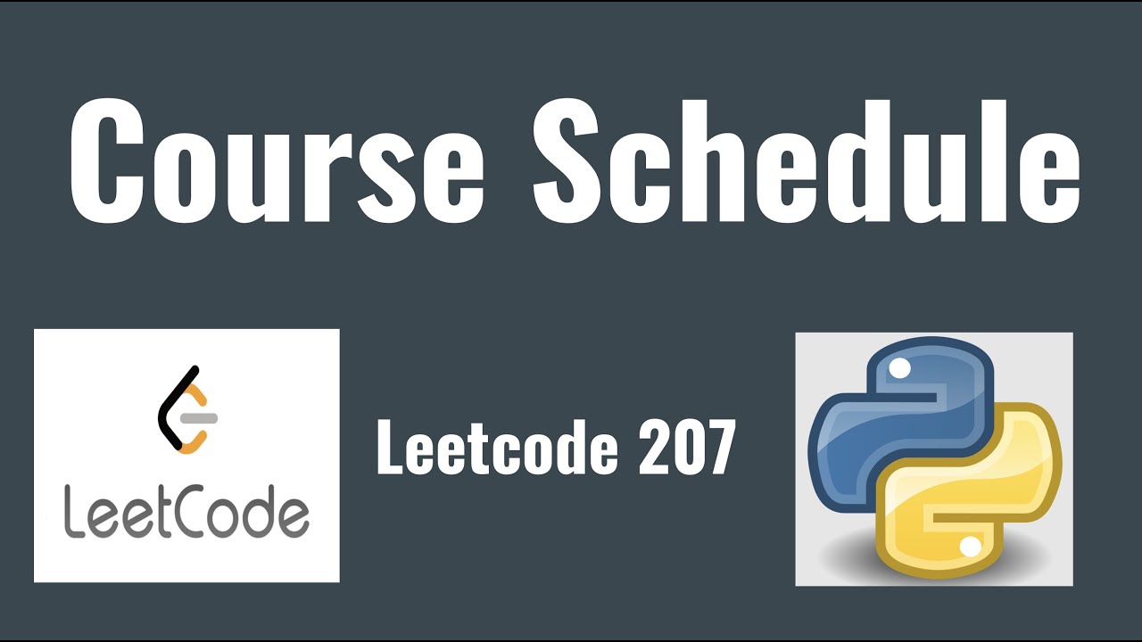 Leetcode 207 Course Schedule Youtube