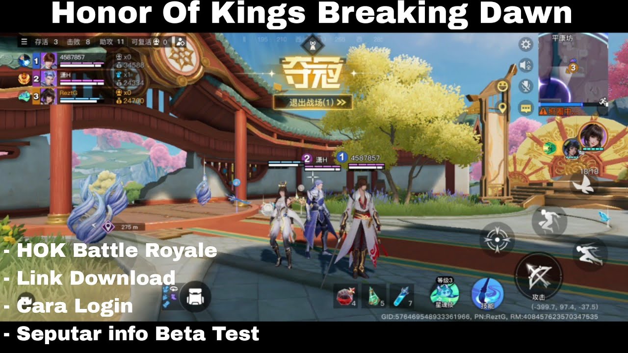 Honor Of Kings Breaking Dawn (HOK Battle Royale). Link Download dan ...