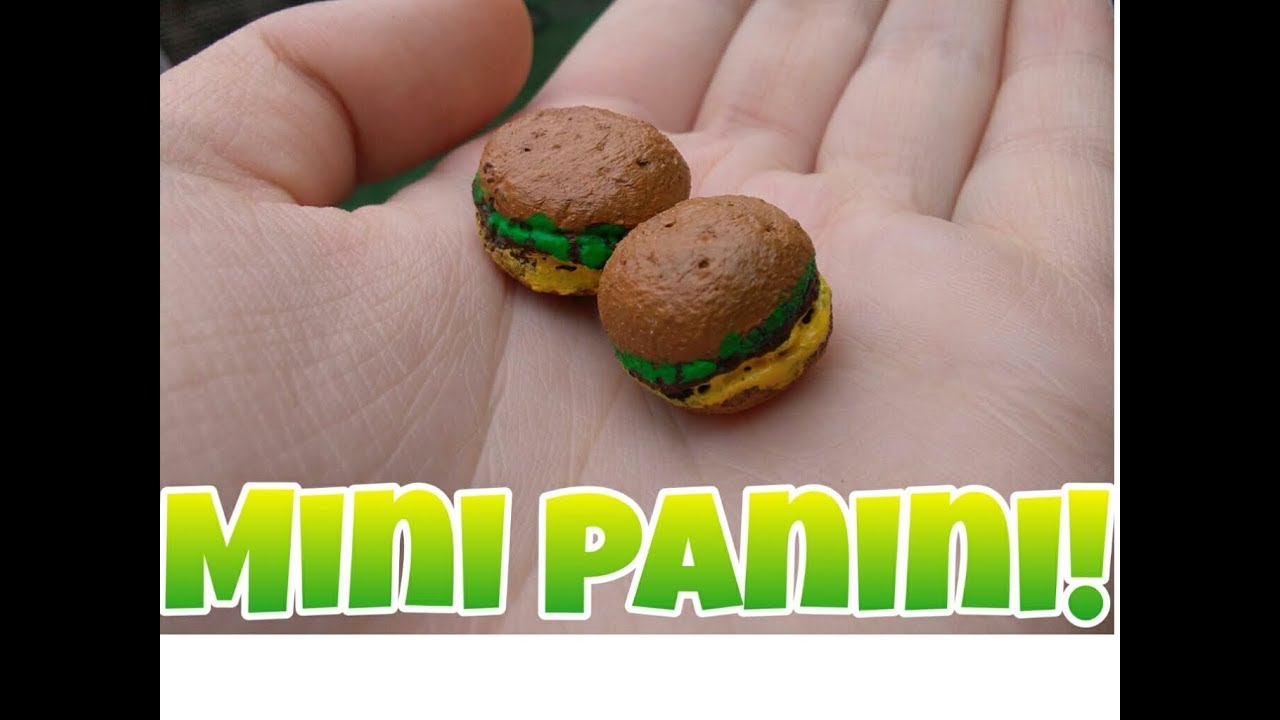 Come creare mini panini DIY Tutorial - YouTube
