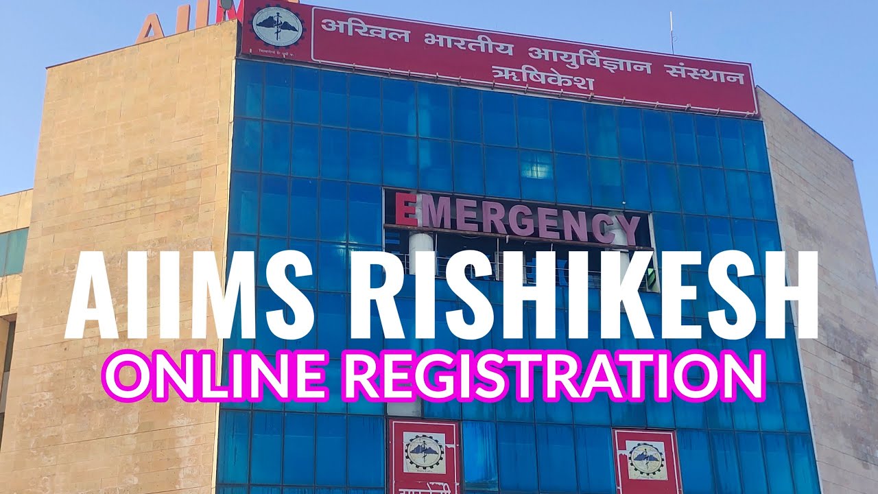 AIIMS RISHIKESH में Online OPD Appointment Registration कैसे करे।।। - YouTube