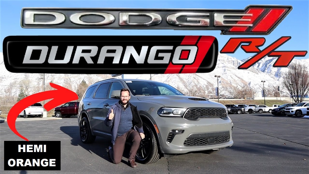 2023 Dodge Durango Hemi Orange Edition: It Actually Has A V8! - YouTube