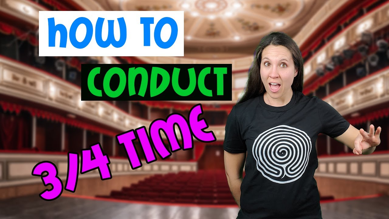 How To Conduct In 3/4 | Conducting in 3/4 Times - YouTube