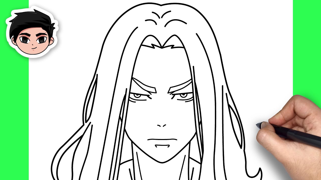 How To Draw Baji | Tokyo Revengers - Easy Step By Step - YouTube