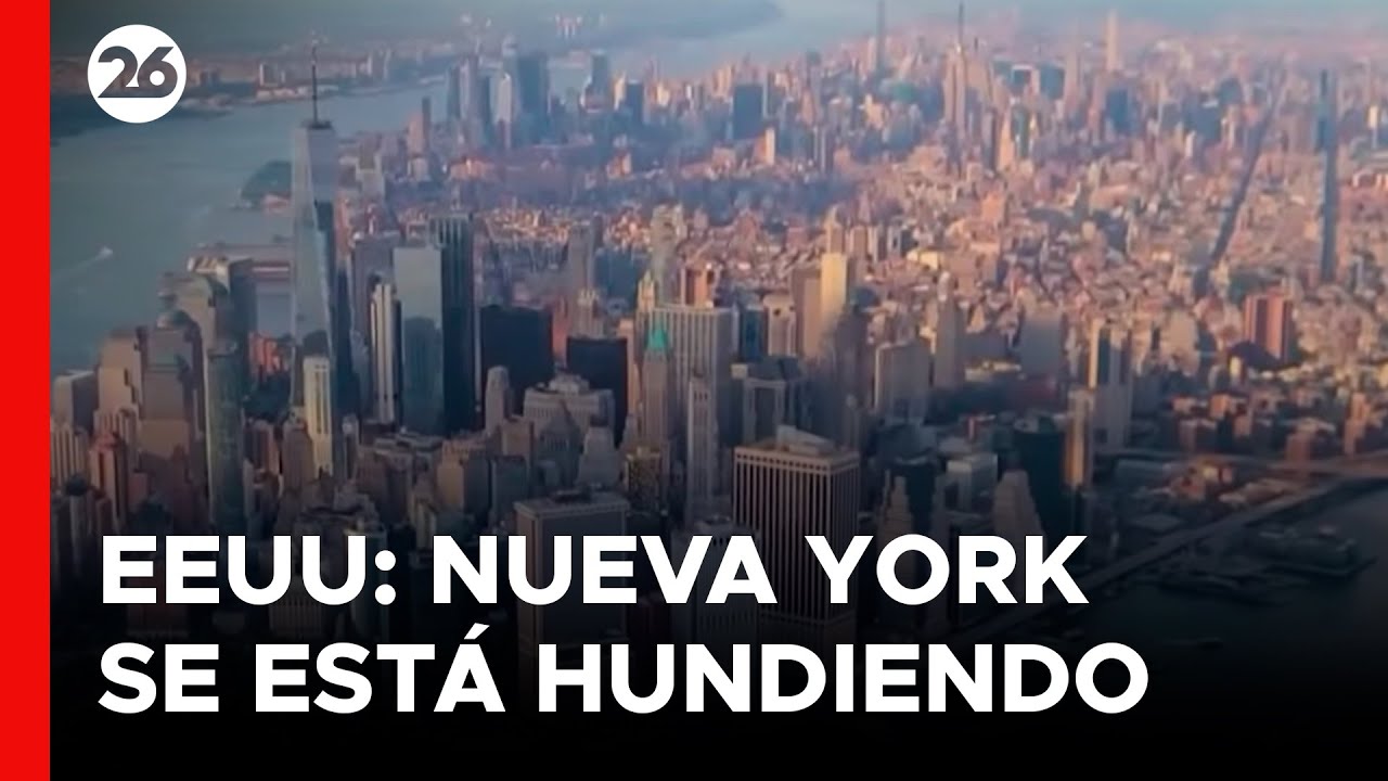 ¿Por qué se está hundiendo Nueva York? - YouTube