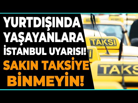 İstanbul'da akıl almaz olay! Taksiye binerseniz ÇOK PŞİMAN OLURSUNUZ! @fatihpolatgazeteci