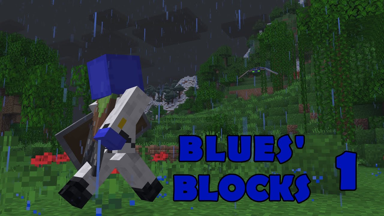 Solo Minecraft Adventure Starts Here! | Blues' Blocks [1] - YouTube