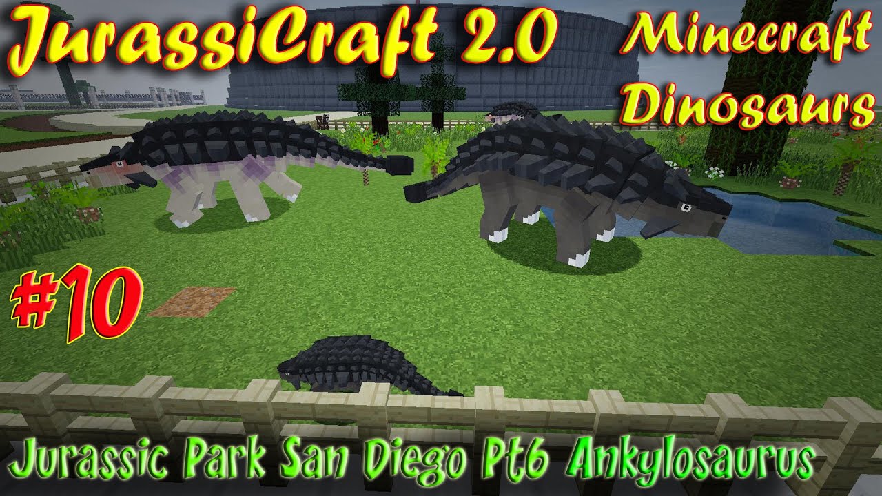 Jurassic Park Builder Dodo Minecraft Dinosaurs Jurassicraft 2 Ep10