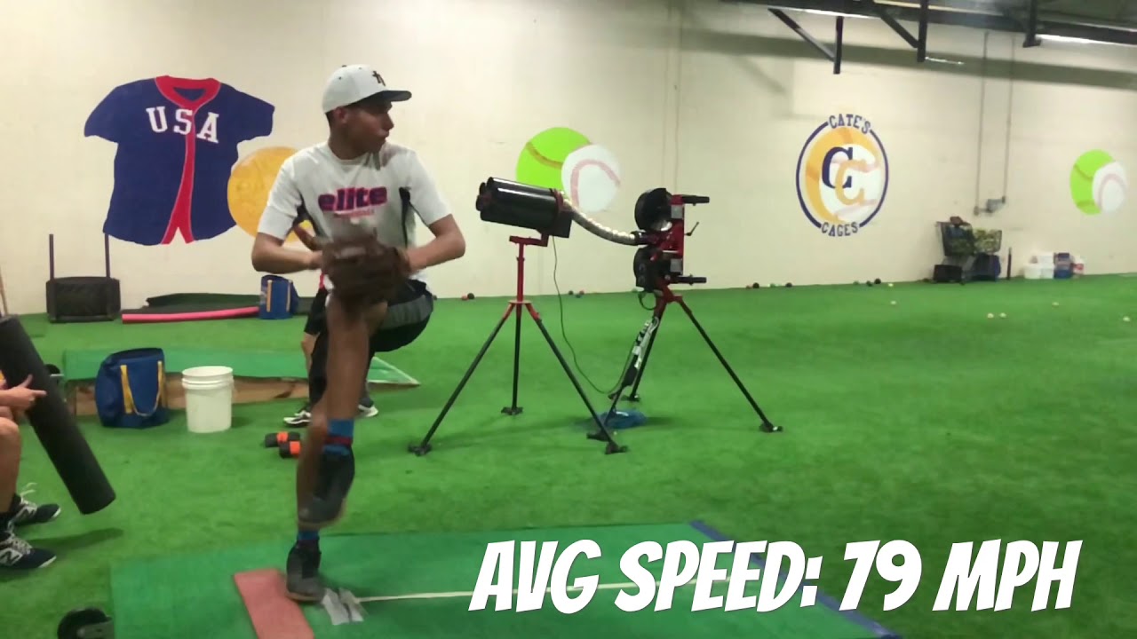 Justin Bane 1st Bull Pen | Powerhouse Performance Training - YouTube