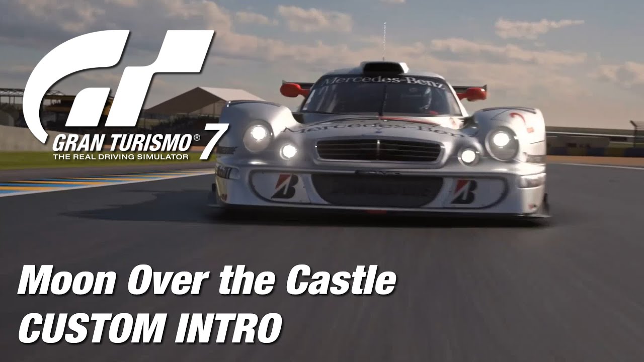 Gran Turismo 7: Custom Moon Over the Castle Intro - YouTube