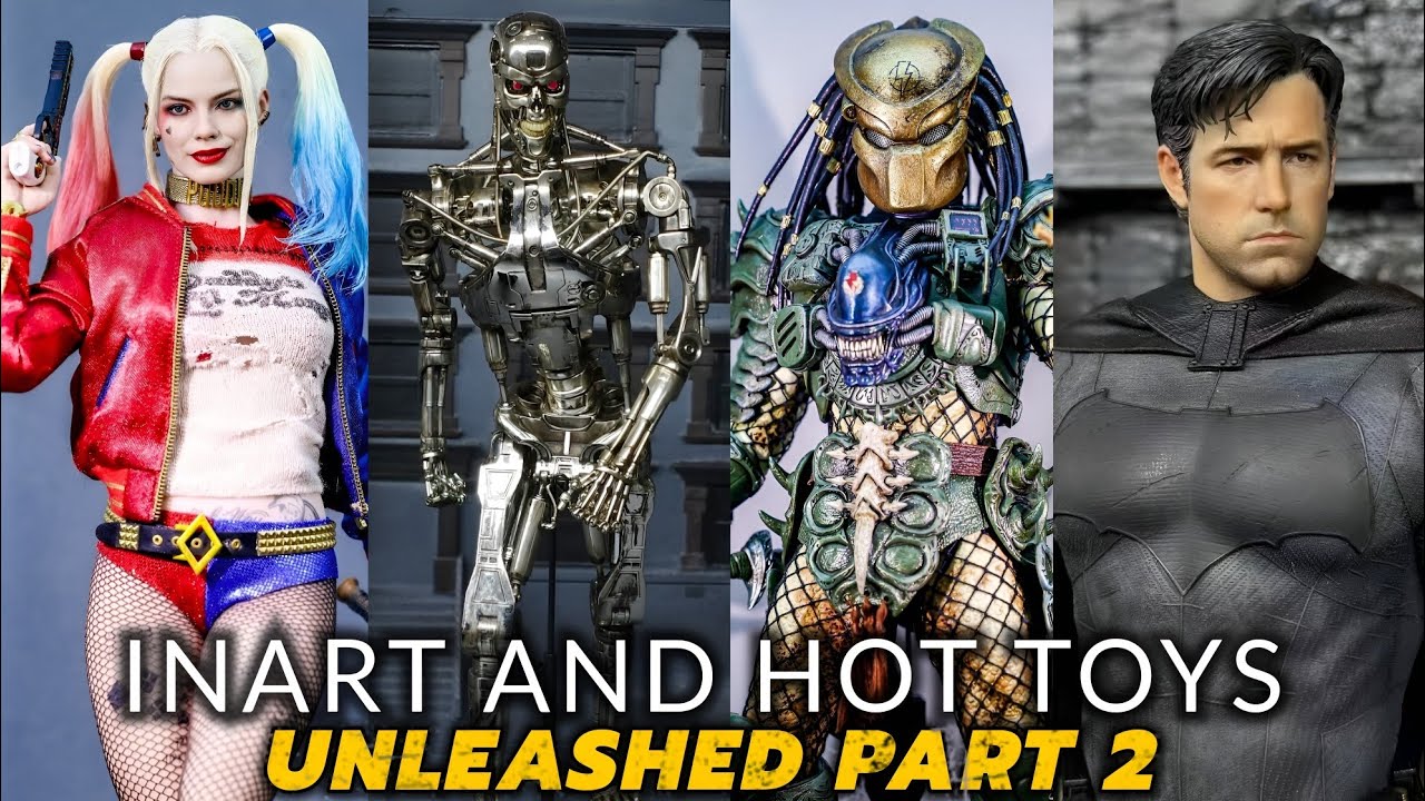 HOT TOYS AND INART UNLEASHED PART 2 - SUPERMAN - TERMINATOR - PREDATOR ...