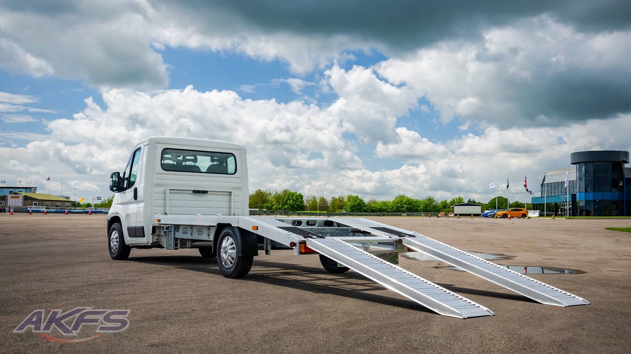 AKFS Special Vehicles - Ultra® Single Car Transporter - YouTube