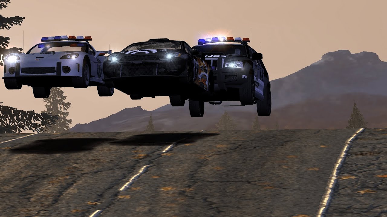 Need for Speed Most Wanted Mitsubishi Eclipse GT Pursuit - YouTube