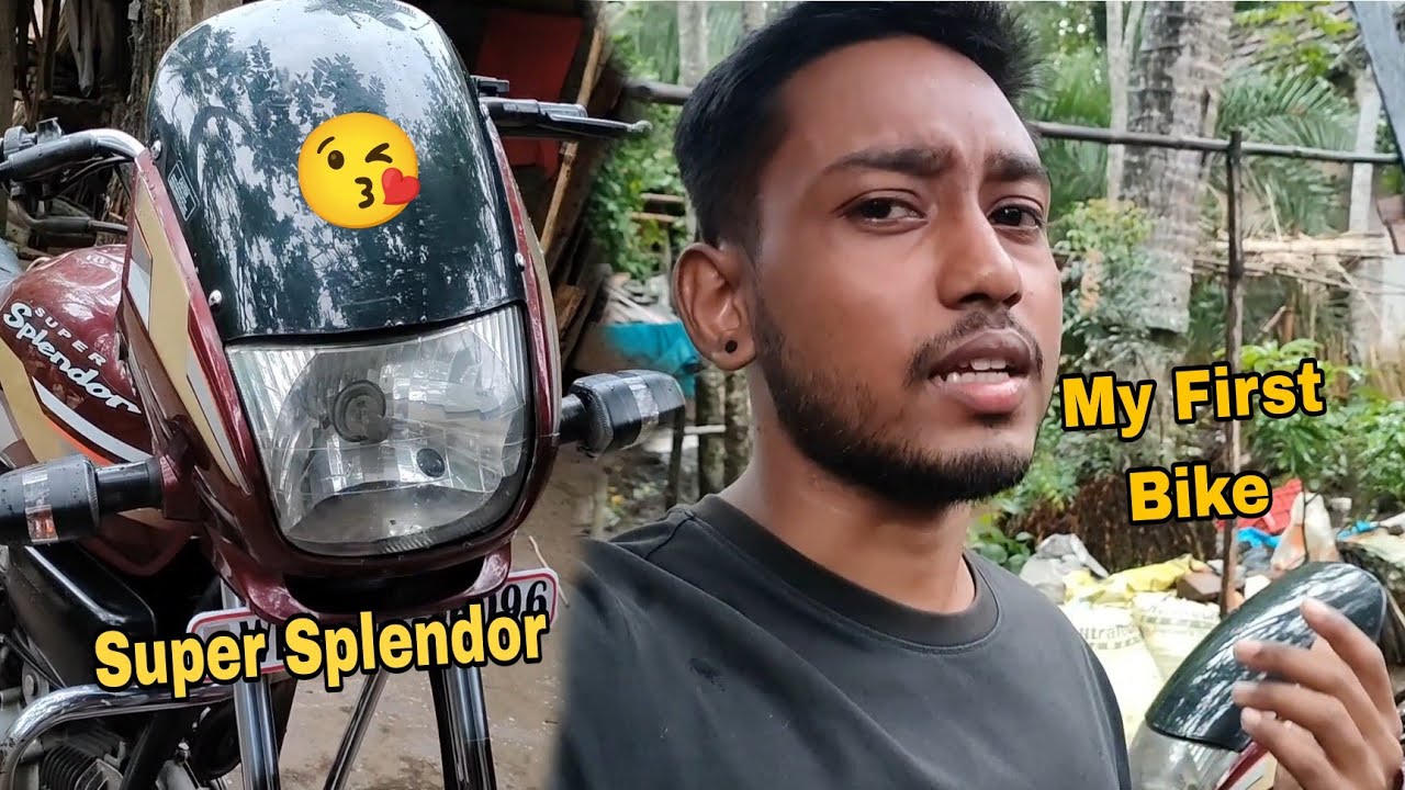 Hamara First Bike 😘 Super Splendor Ka Video 🥰 - YouTube