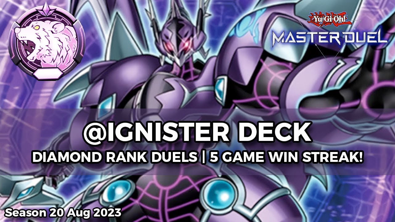 5-0 Streak! Mathmech @Ignister Deck Season 20 - Yu-Gi-Oh! Master Duel ...