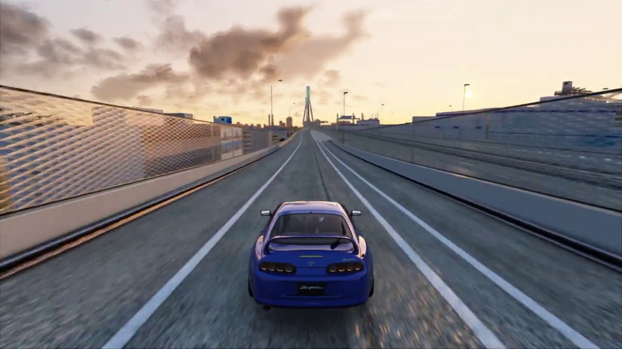 Wangan Midnight PS3 in Assetto Corsa - Wangan - YouTube
