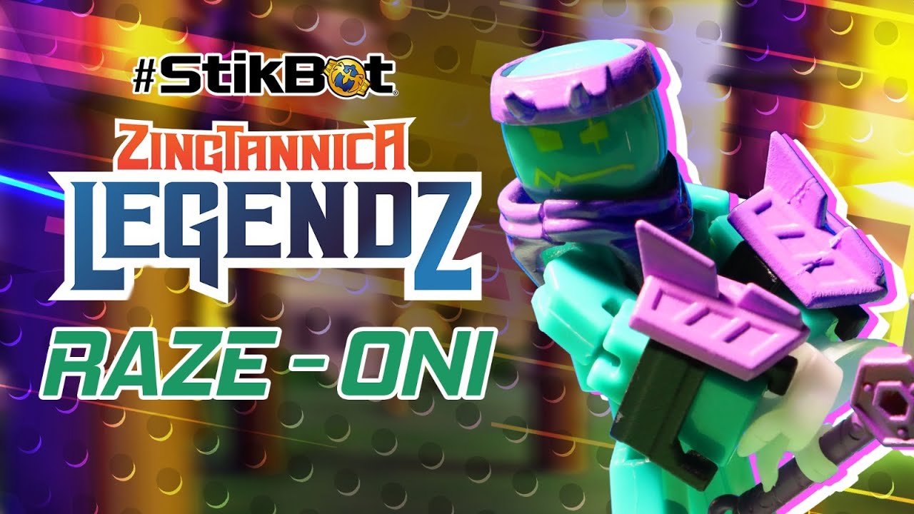 Stikbot Zingtannica Legendz: Raze Oni (Trailer) - YouTube
