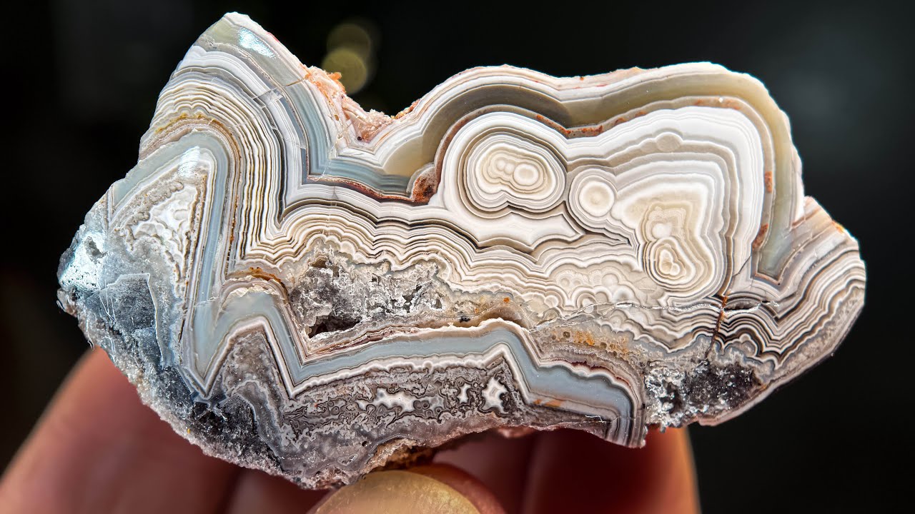 These Tuxedo Lace Agates Have the Most Insane Patterns! - YouTube