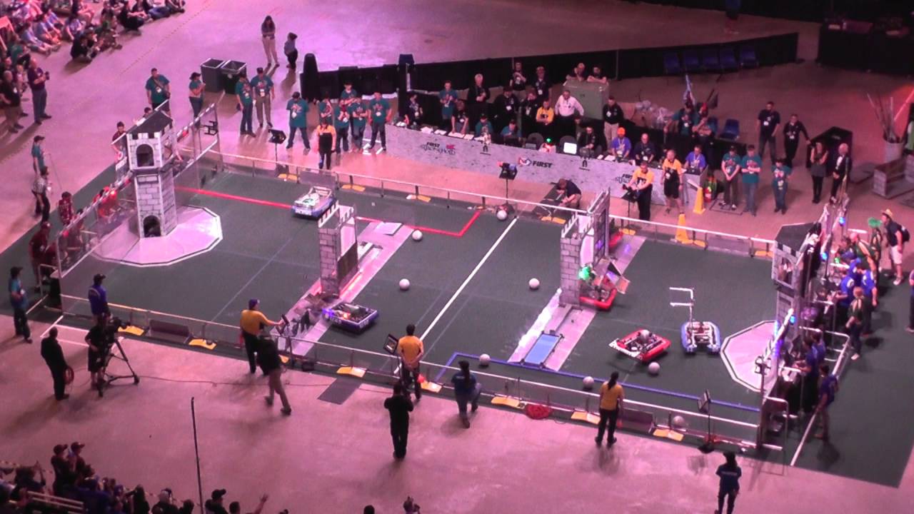2016 Einstein FRC Champs - Semifinal 2, Match 1 - YouTube