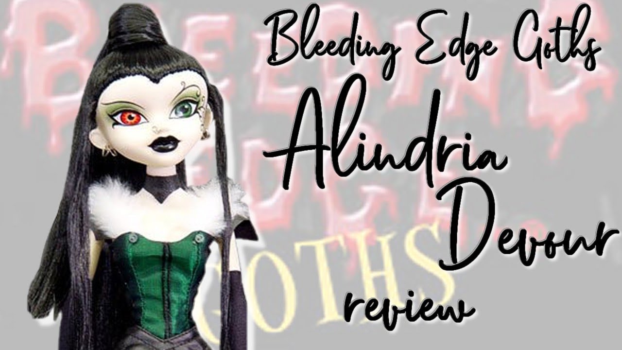 Bleeding Edge Goths: Alindria Devour (Exclusive) review - YouTube