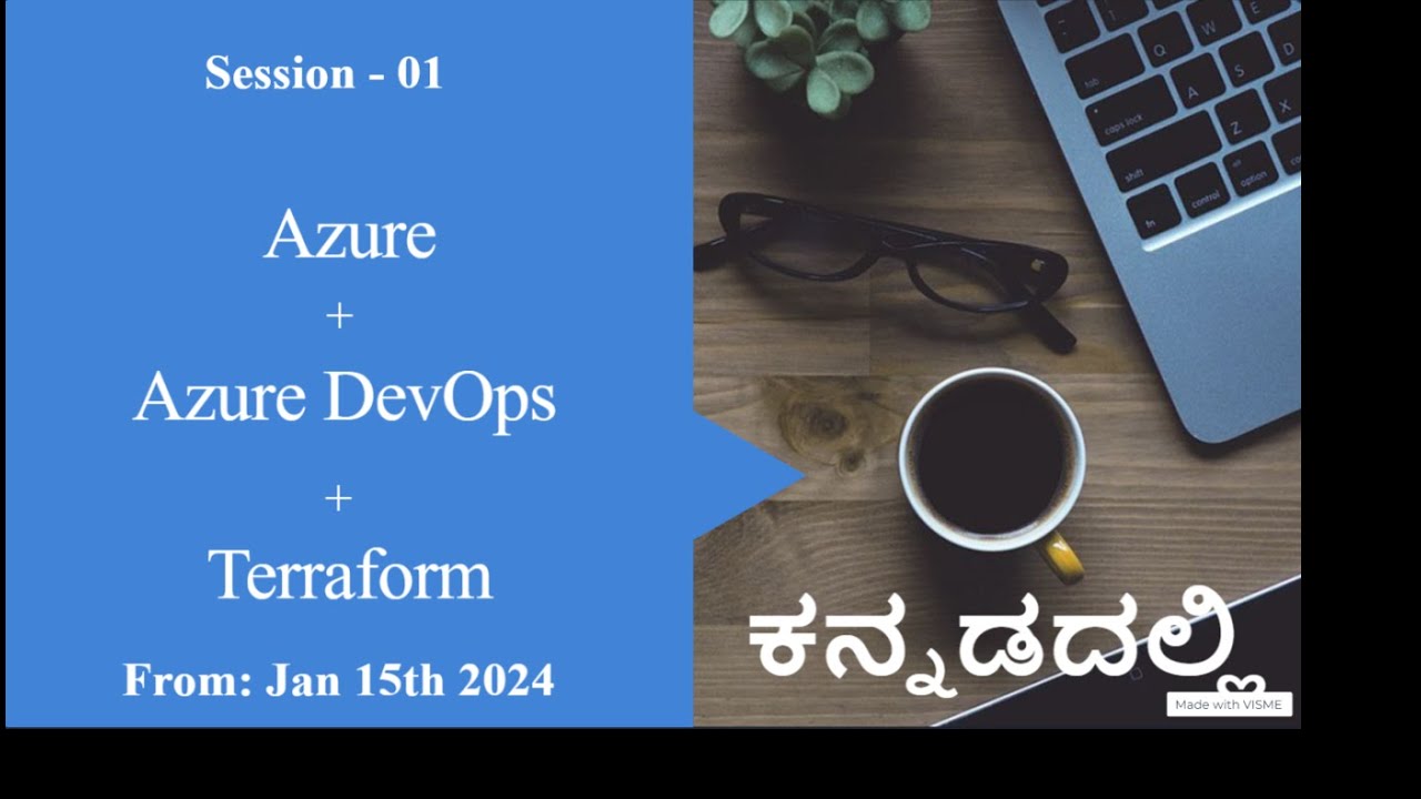 Azure Job Oriented Training In Kannada Demo Session 1 Azure Azure Devops Terraform