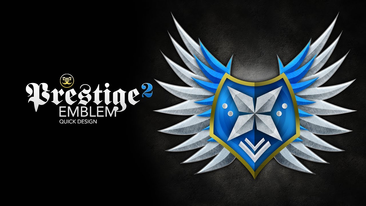 Call of Duty Custom Prestige Emblems - Level 2 Emblem "Wings" - YouTube