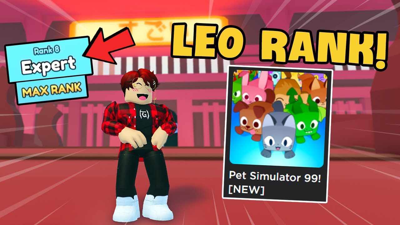 Thủ Thuật LEO RANK Dễ Dàng Nhanh Chóng Trong Pet Simulator 99! - Roblox ...
