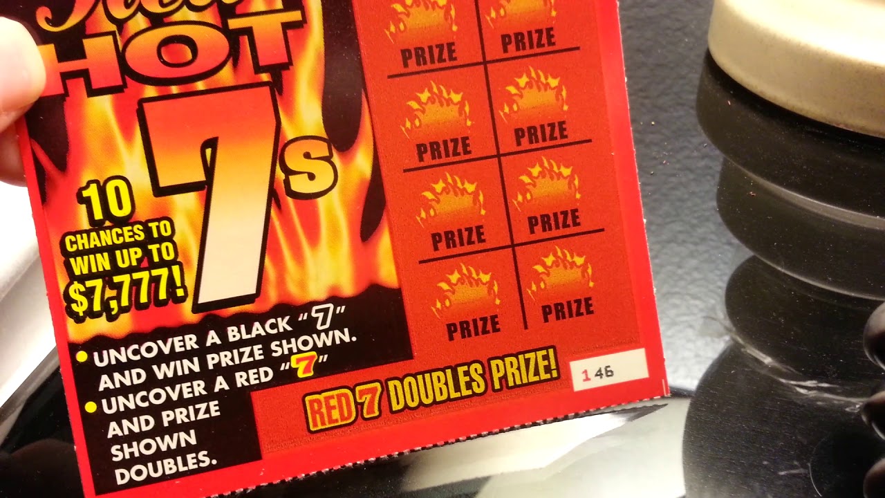 Arizona Scratcher: Red HOT 7s - YouTube