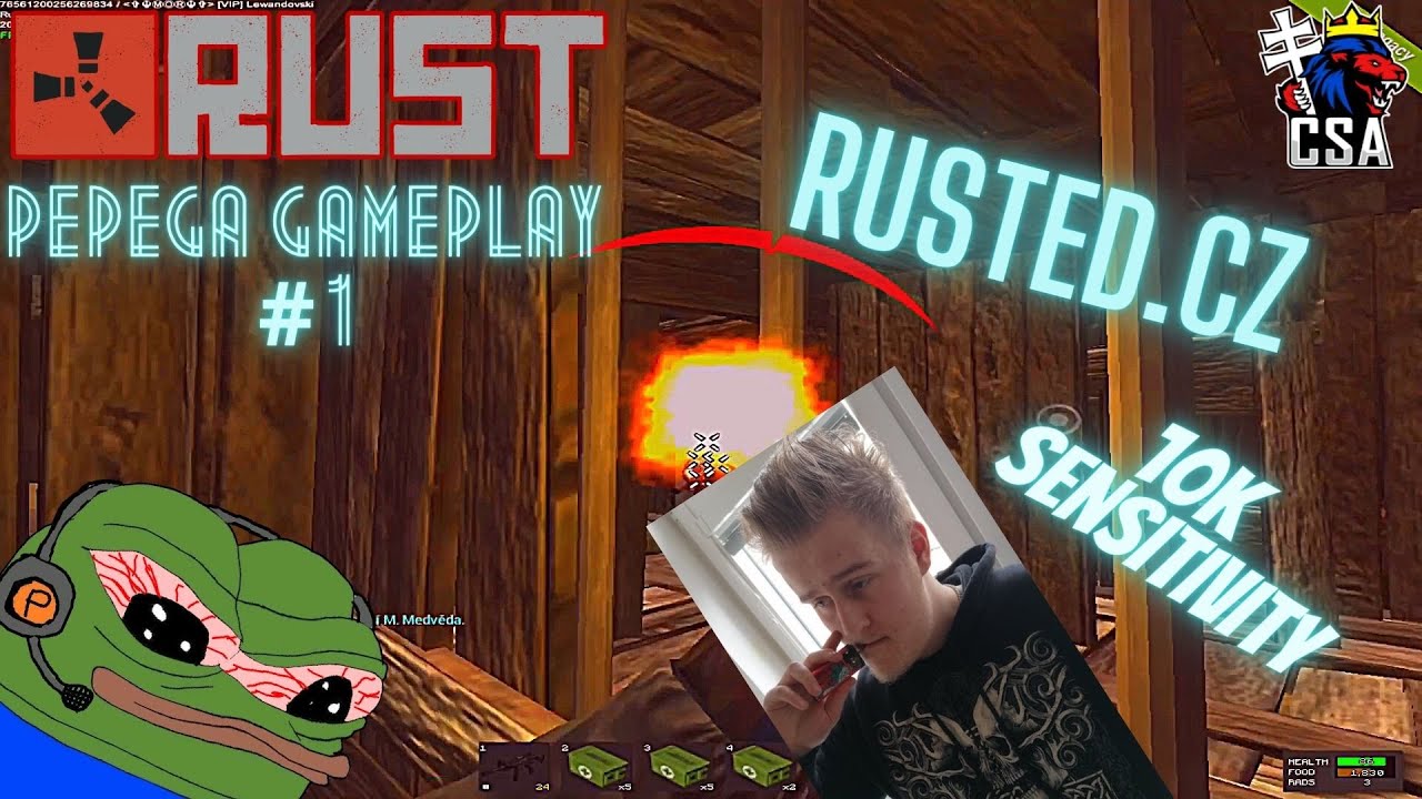 Rust Legacy 2021 | PEPEGA GAMEPLAY #1 | 10k SENSITIVITY | Rusted.cz ...