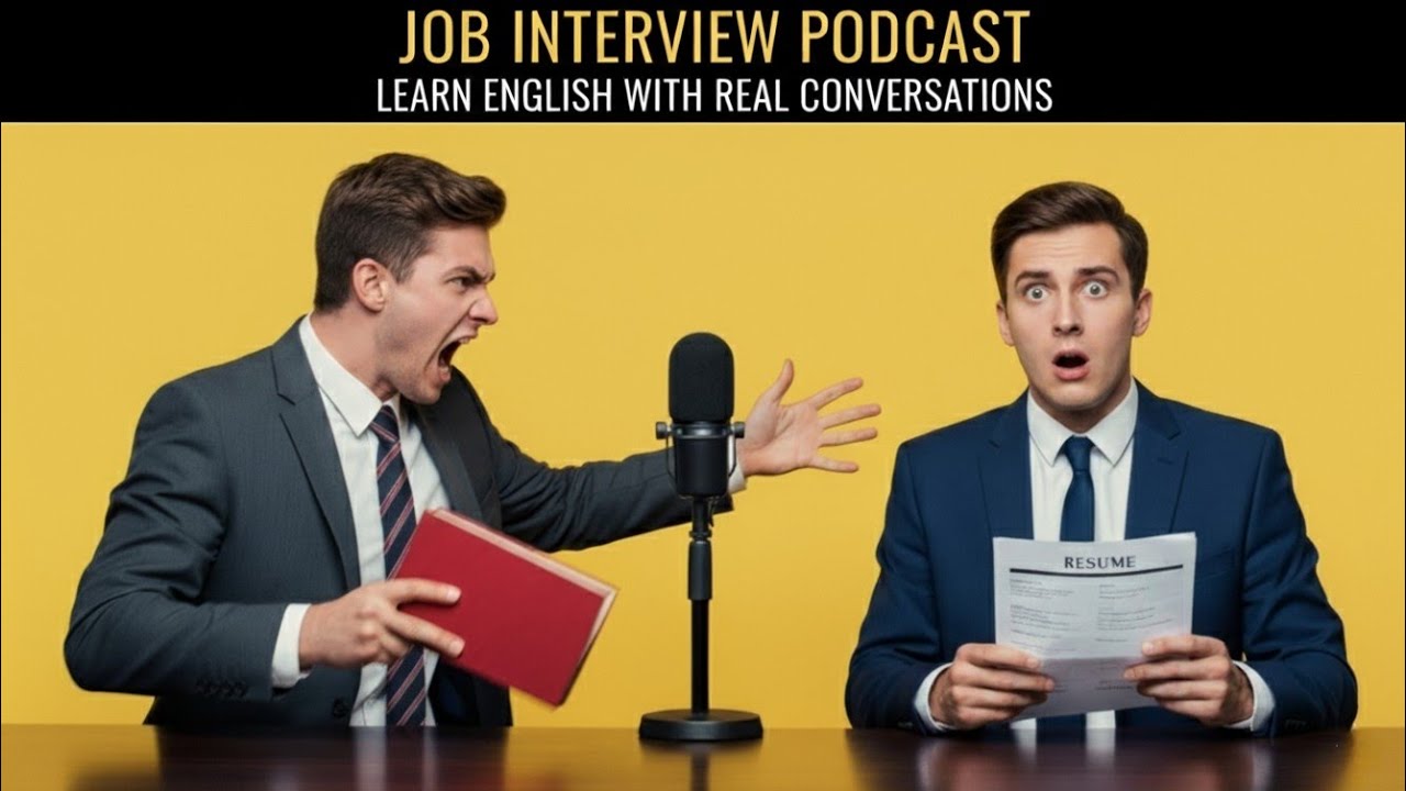 Job Interview Practice with a British Accent | Learn English Speaking ...