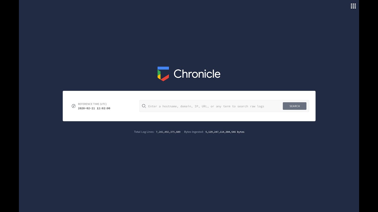 Chronicle global security telemetry platform demo - YouTube
