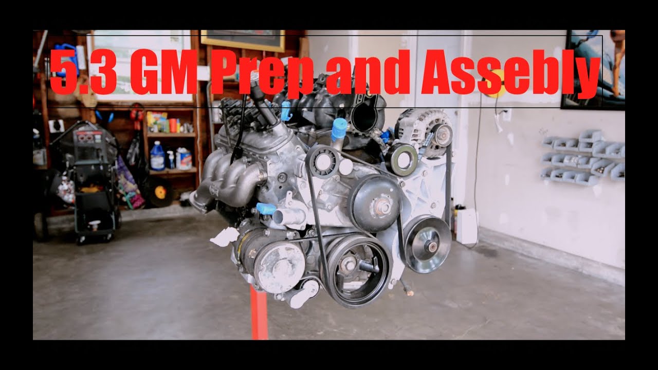 5.3 LS Prep For Swap Into 80 Series Land Cruiser - YouTube