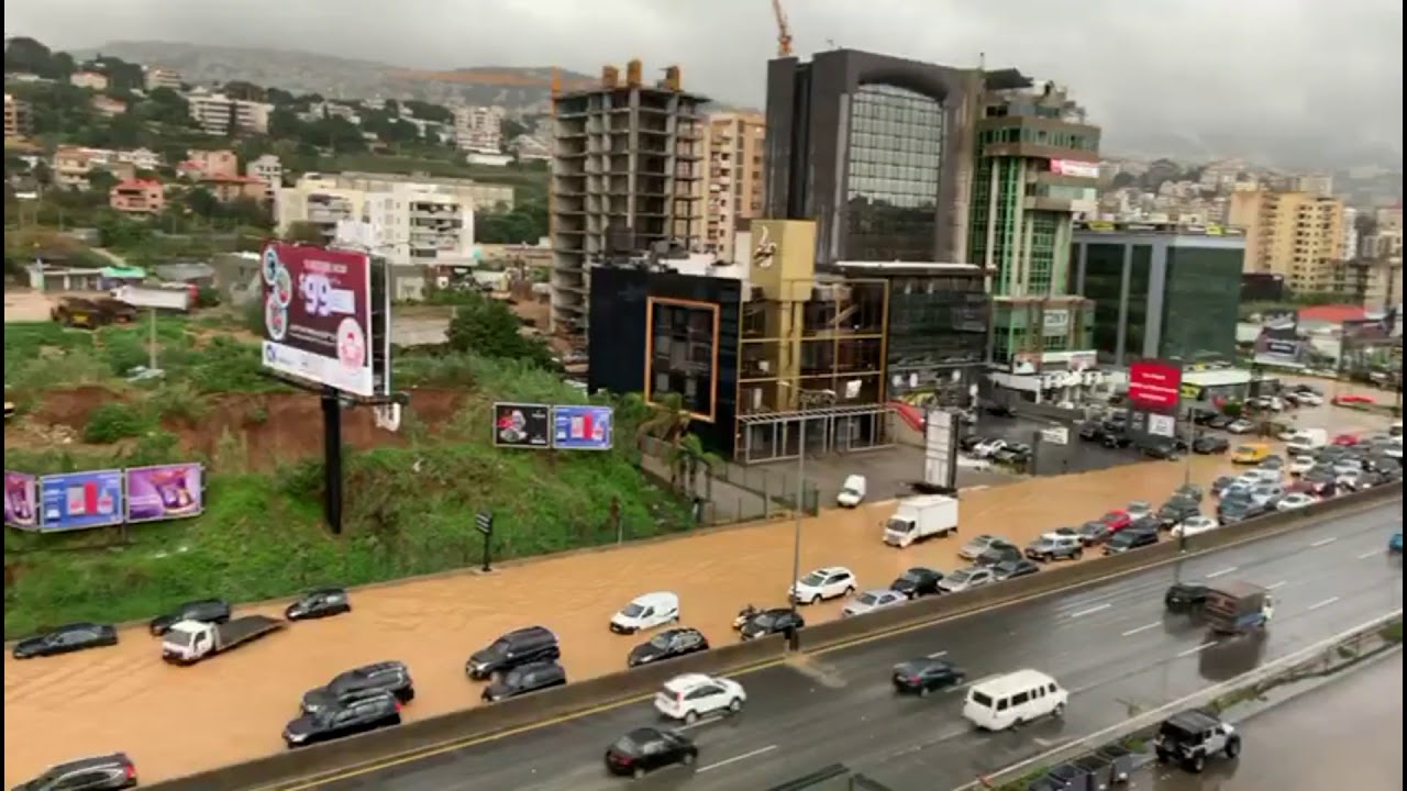 Flood in Lebanon - 2019 - YouTube