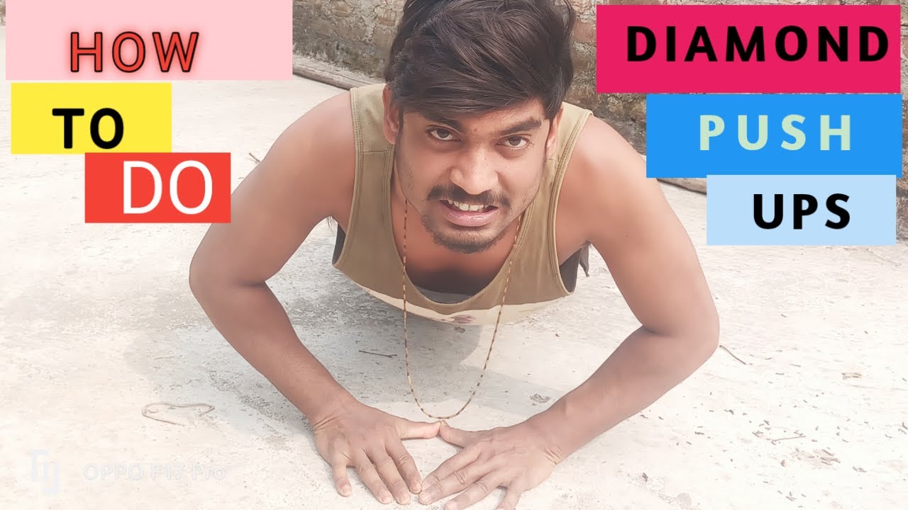 HOW TO DO DIAMOND PUSH UPS|| DIAMOND PUSH UPS কীভাবে করবেন?|| - YouTube
