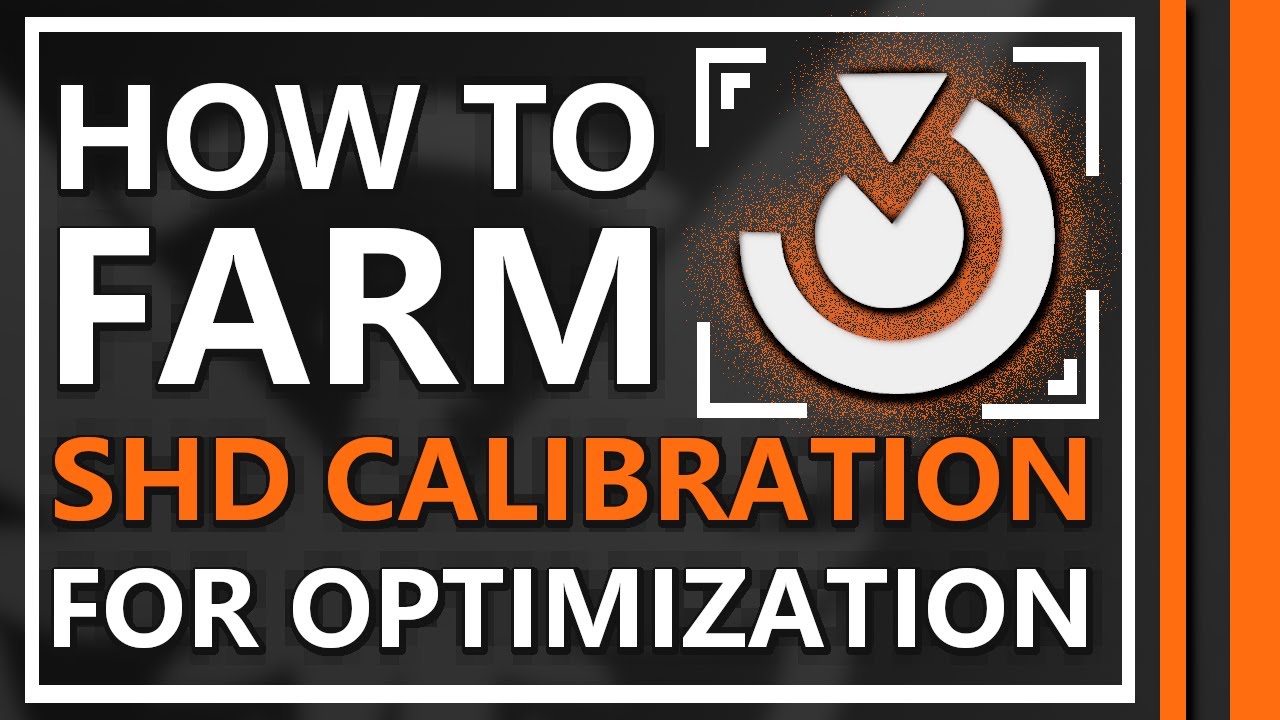 How To Farm SHD Calibration | The Division 2 - YouTube