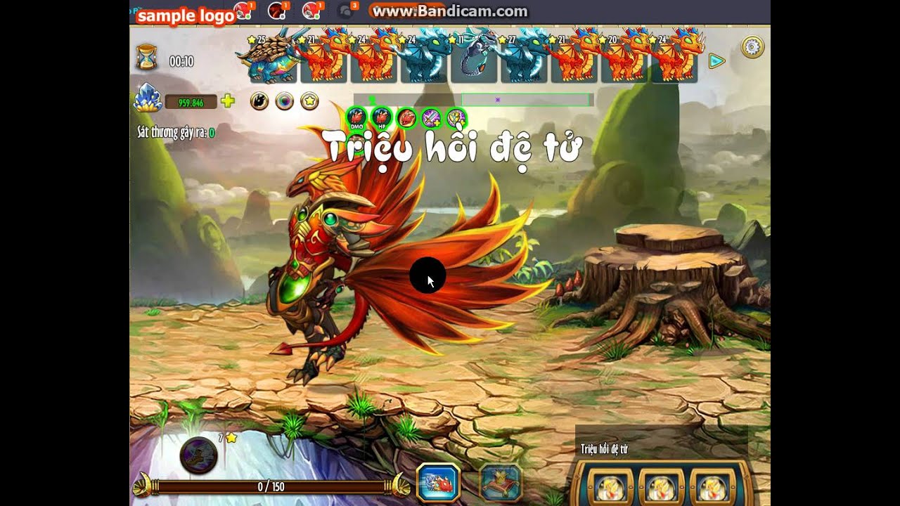 đảo rồng boss 11(cấp III)p2 - YouTube