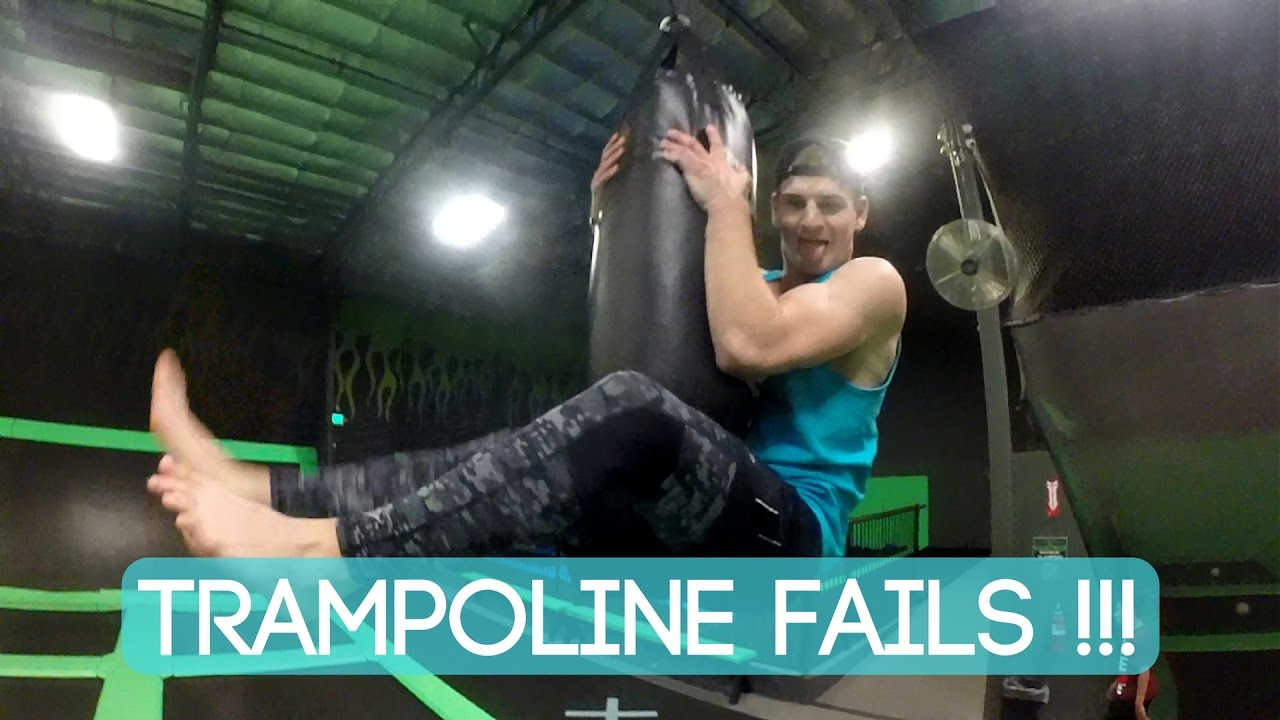 TRAMPOLINE FAILS! - YouTube