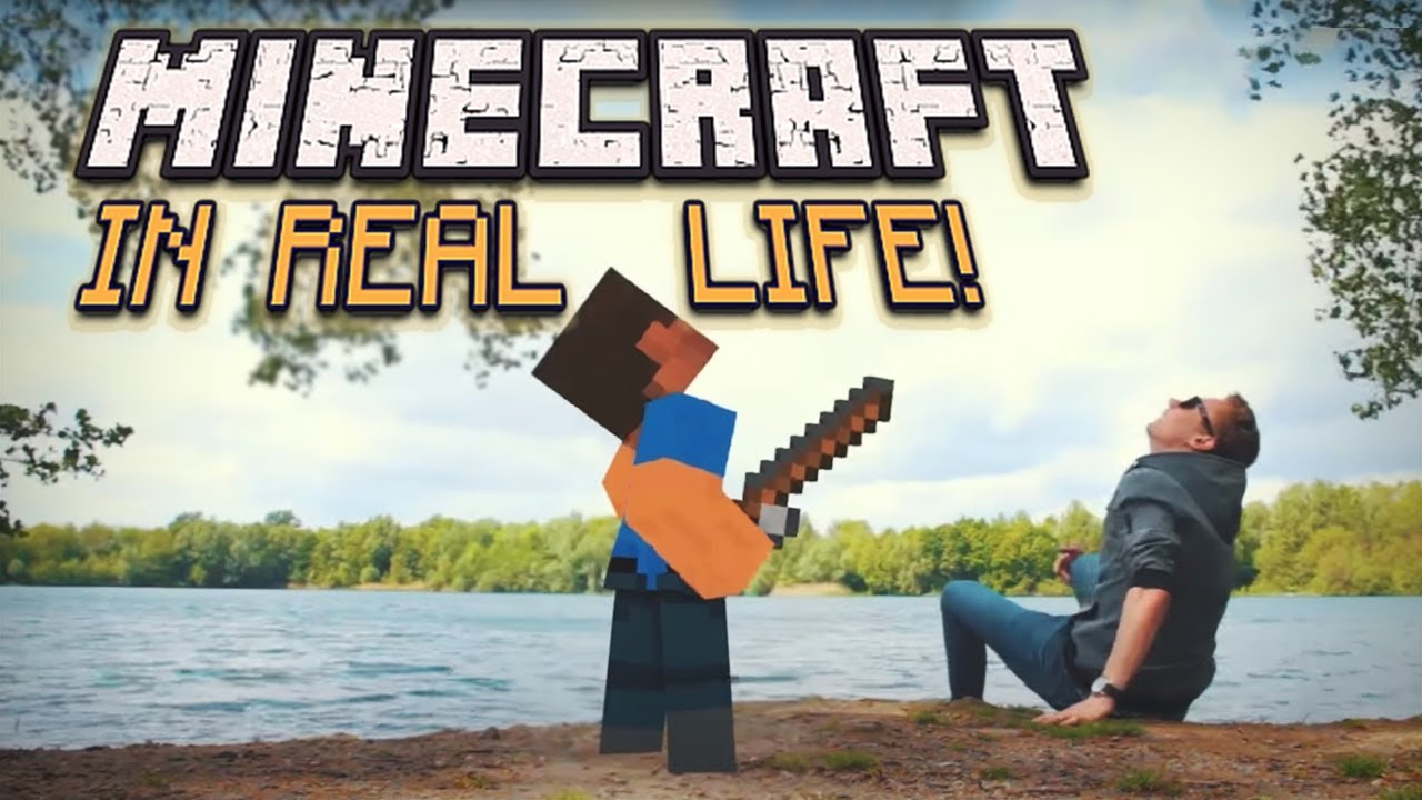 MINECRAFT in REAL LIFE!! - YouTube