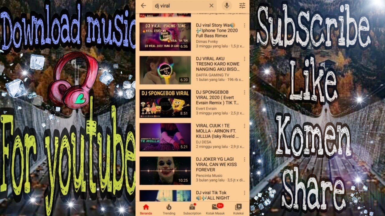 Cara download mp3/mp4 dari youtube tanpa aplikasi - YouTube