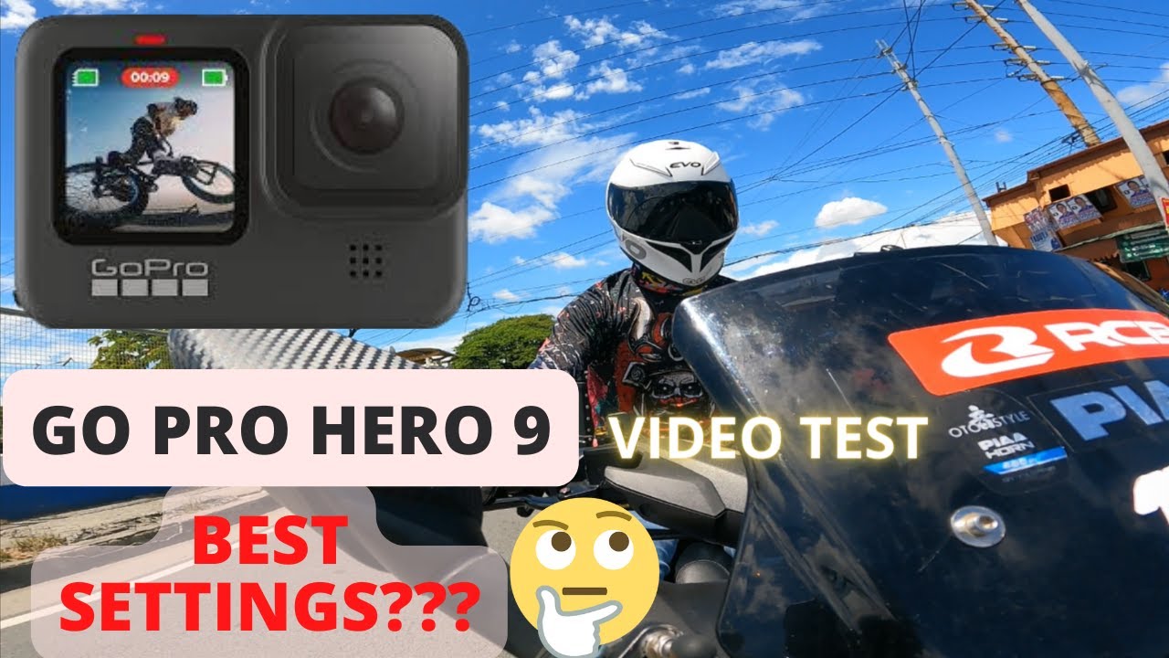 Go Pro Hero 9 Video Test/Best settings for Day and Night Rides - YouTube