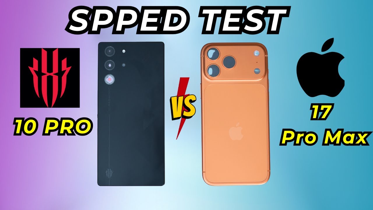 Speed Test iPhone 17 Pro Max Vs Red Magic 10 Pro: Apple A19 Pro thua ...