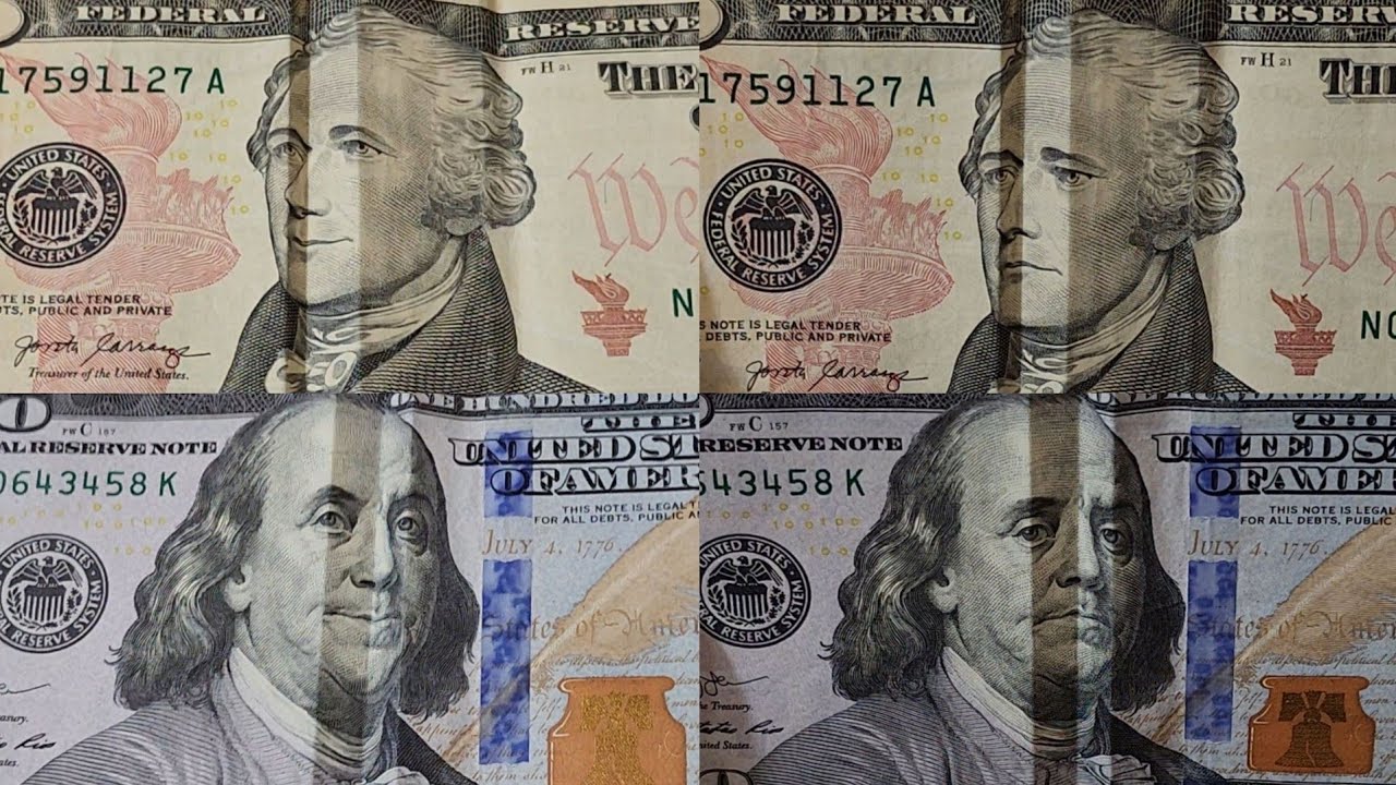 Make Your Money Smile and Frown By Folding Your Bills and Adjusting ...