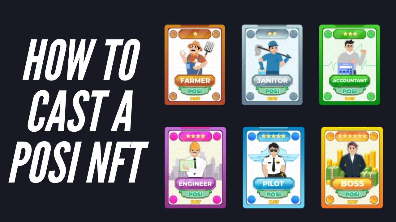 How to cast a POSI NFT (Short) - YouTube