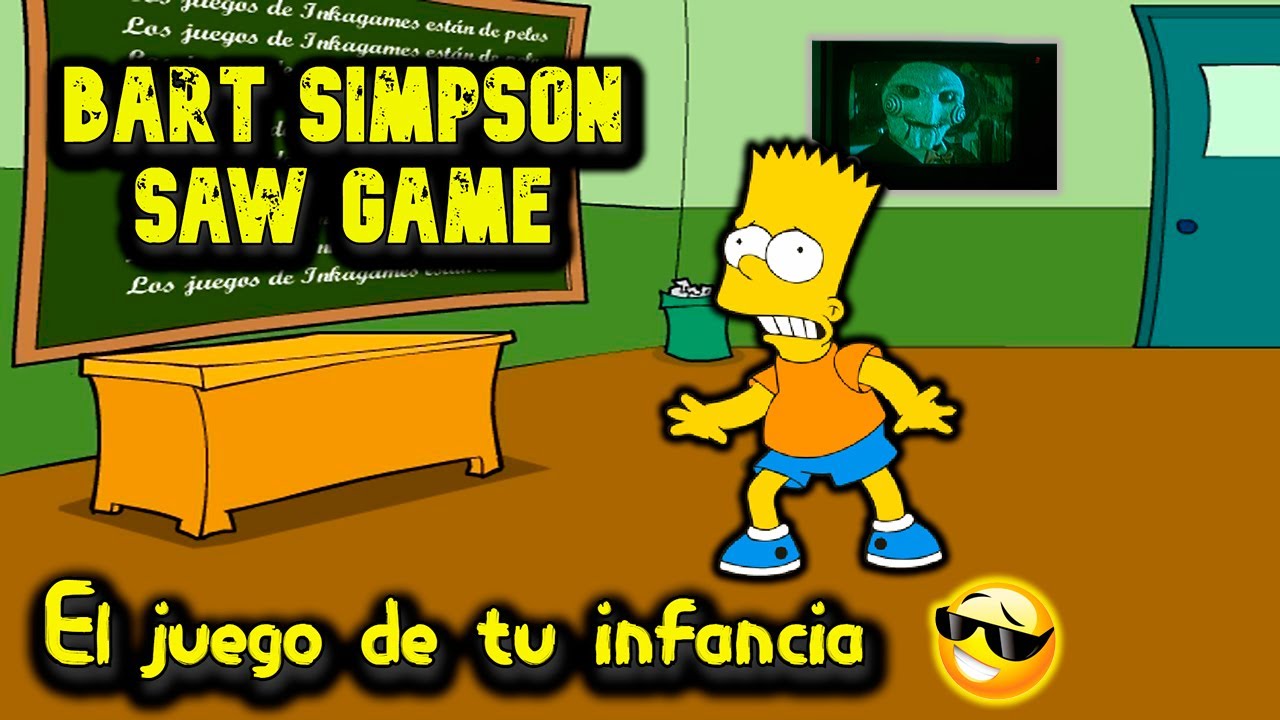 Bart Simpson Saw Game - YouTube