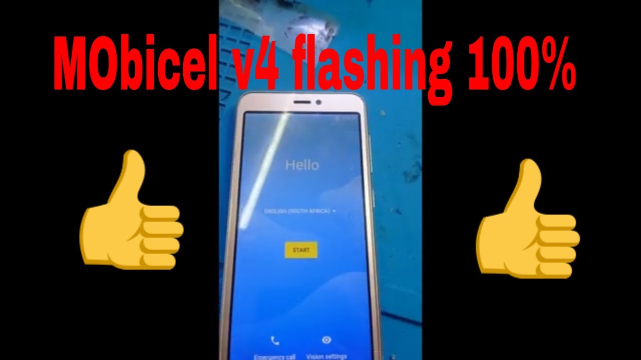 Mobicel V4 software flash 100% - YouTube