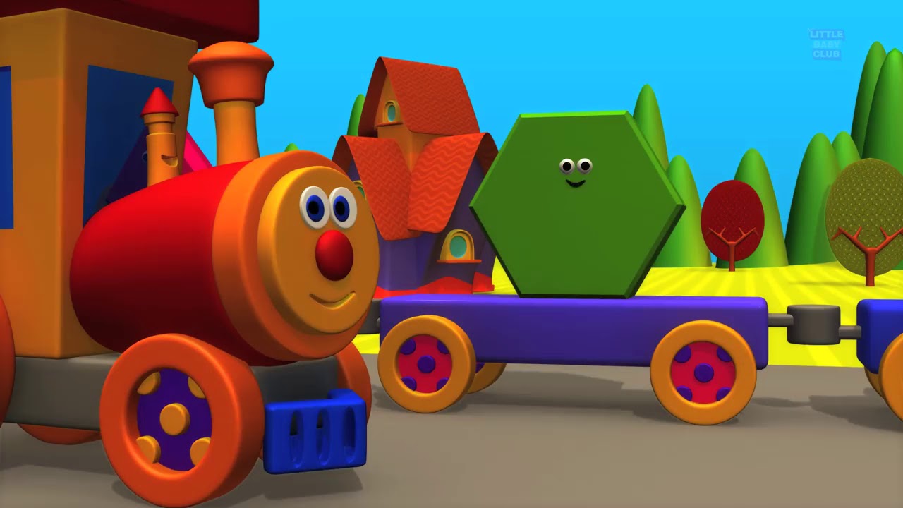 Ben The Train Ben Meets The Shapes - YouTube