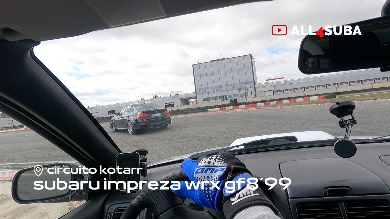 subaru impreza WRX GF8 99 - on board - 4K - YouTube