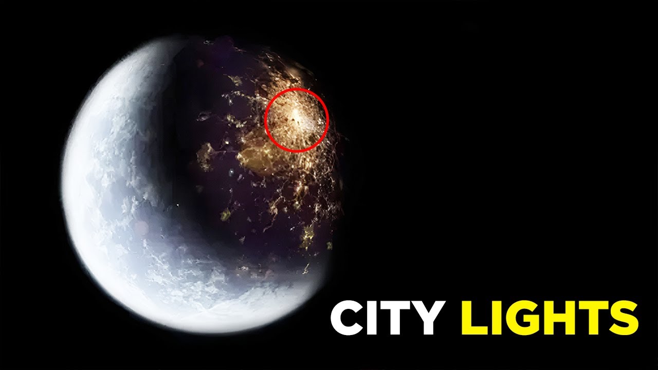 James Webb Telescope Records City lights on Exoplanet - YouTube